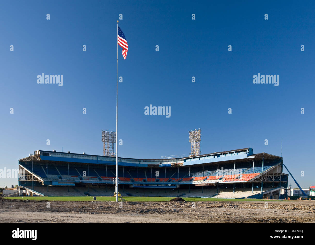 Abandoned Tiger Stadium