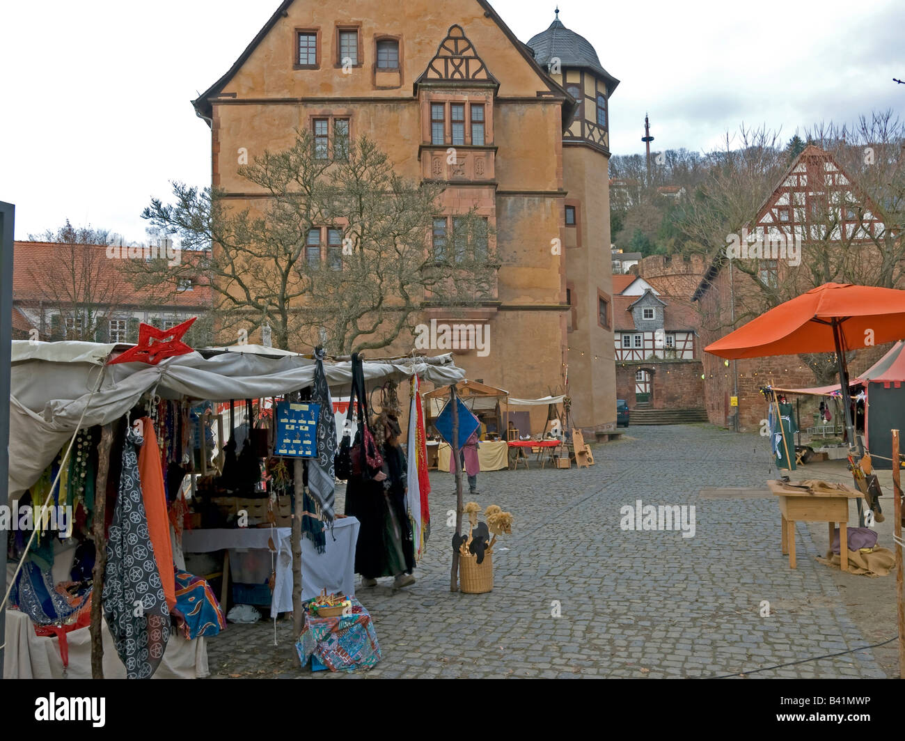 Budingen with budingen castle hi-res stock photography and images - Alamy