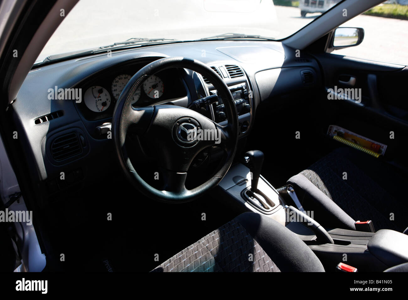 mazda protoge 5 Stock Photo - Alamy