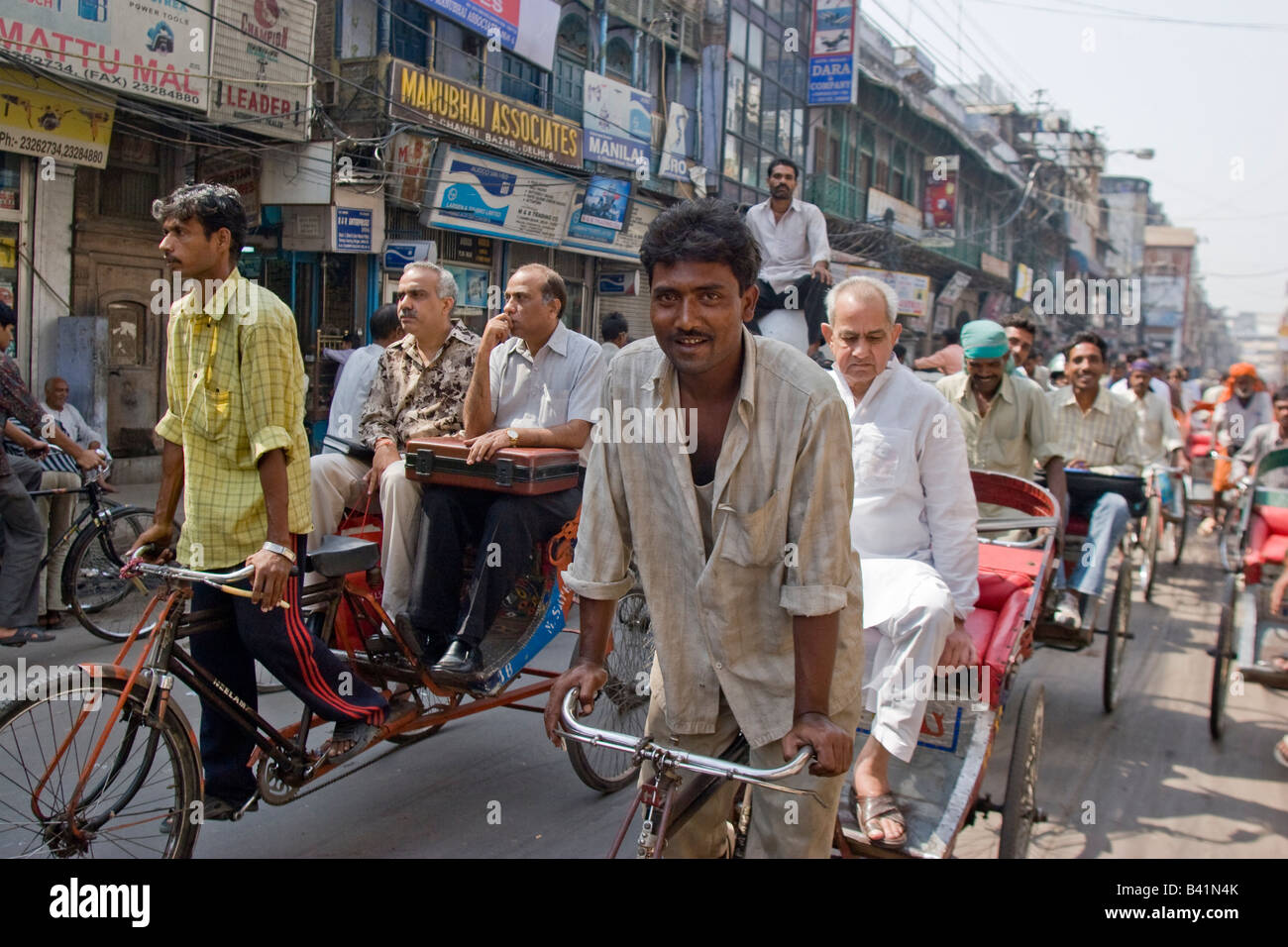 Street traffic in New Delhi, India Stock Photo - Alamy