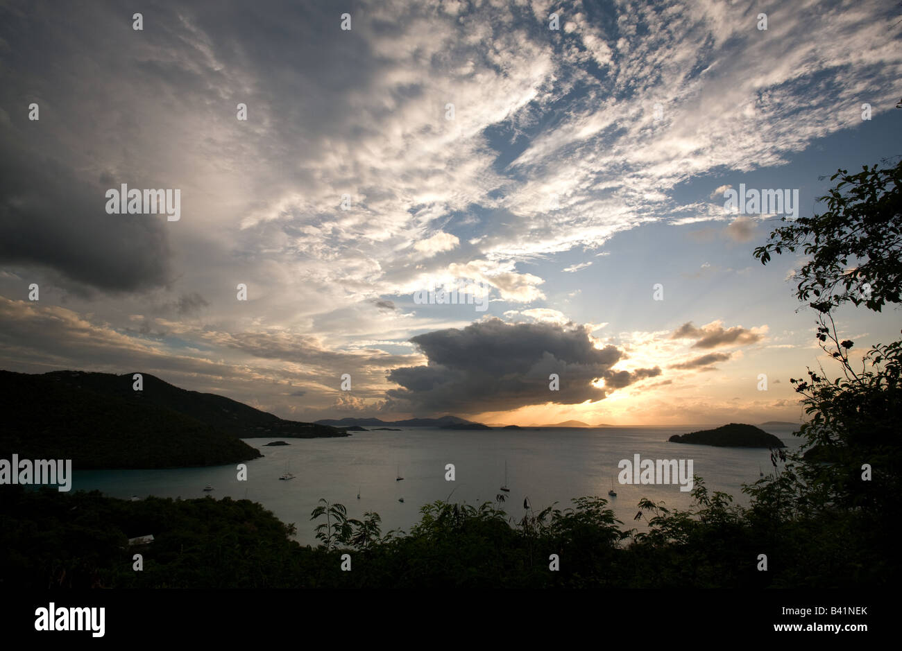 Maho bay camps hi-res stock photography and images - Alamy