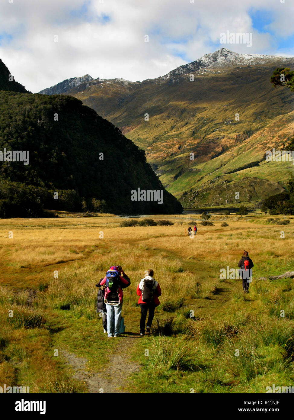 New zealand tramping hi-res stock photography and images - Alamy