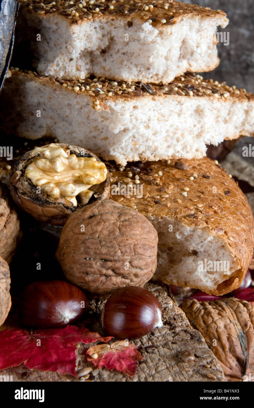 Harvest bread nuts hi-res stock photography and images - Alamy