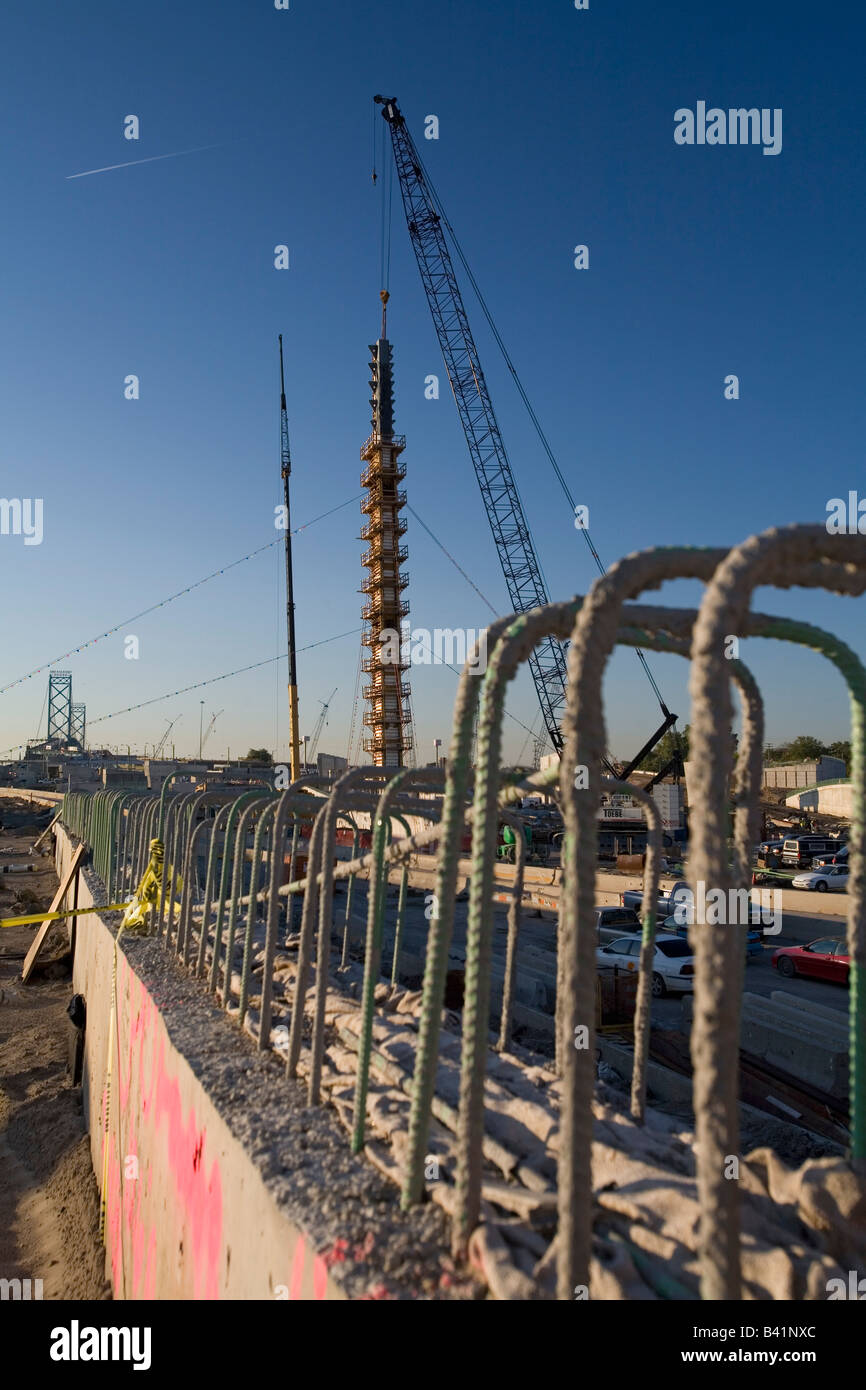 Highway Construction Project Stock Photo - Alamy