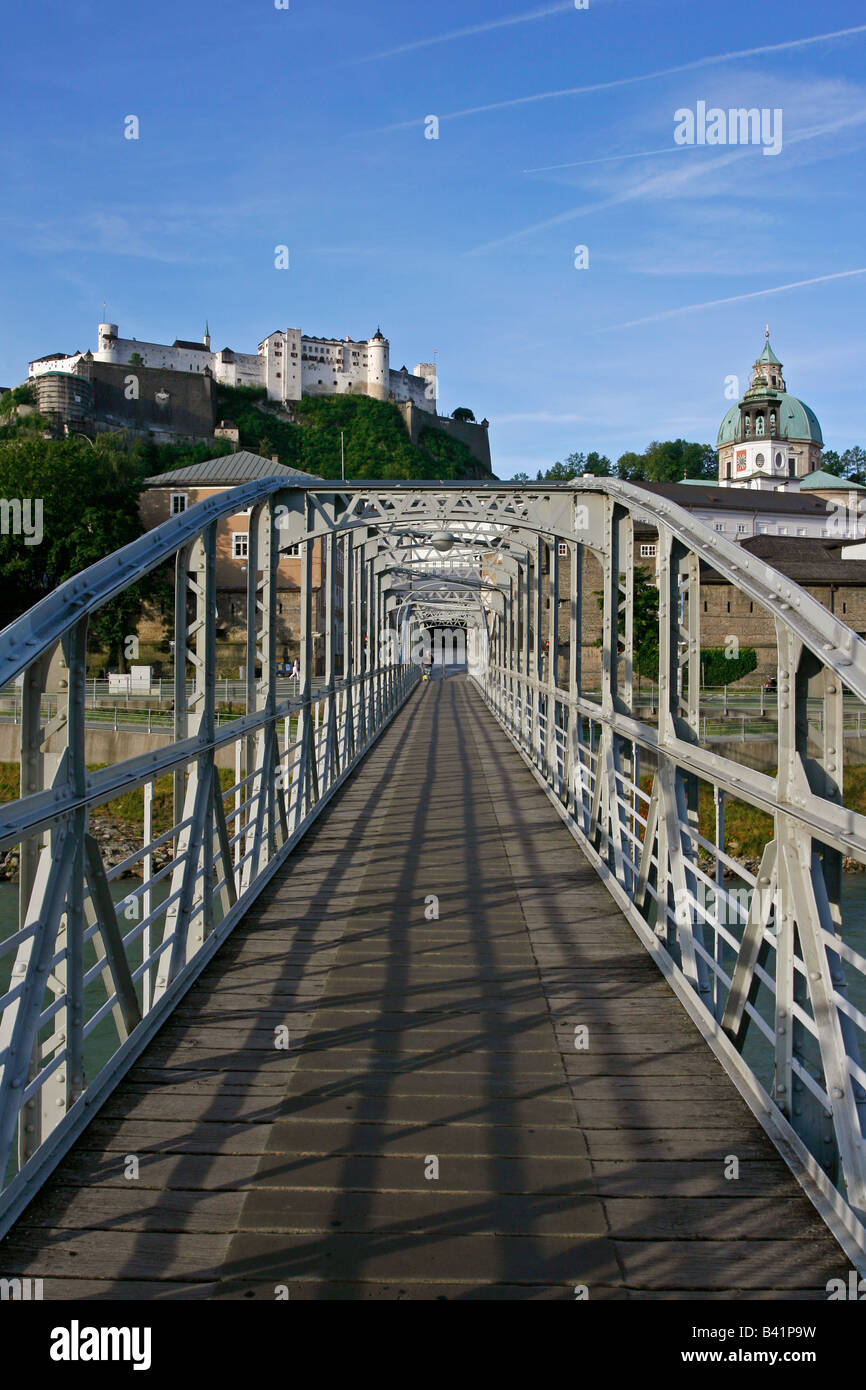Mozartsteg footbridge hi-res stock photography and images - Alamy