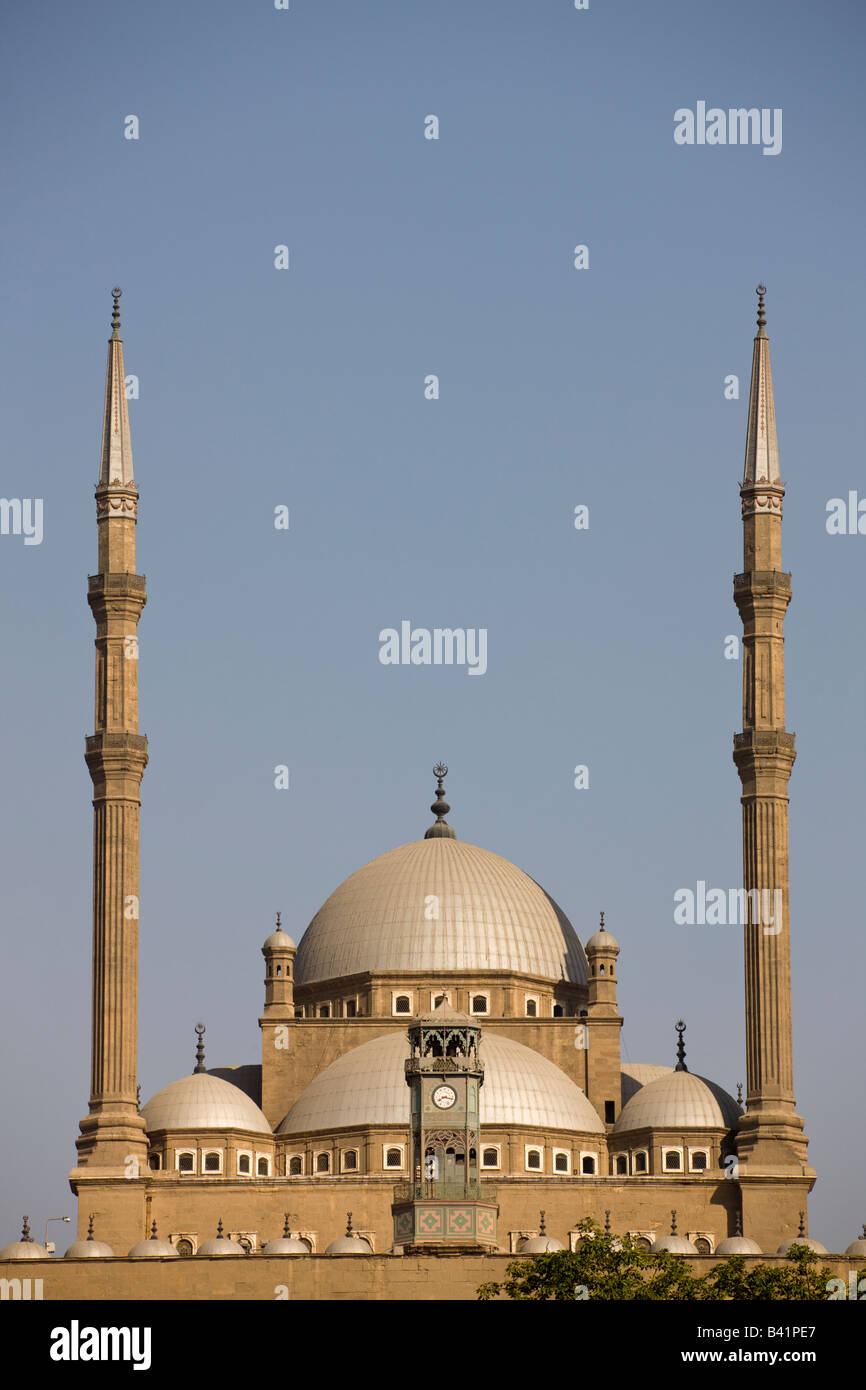 minarets and dome of Muhammad Ali mosque, Cairo, Egypt Stock Photo - Alamy