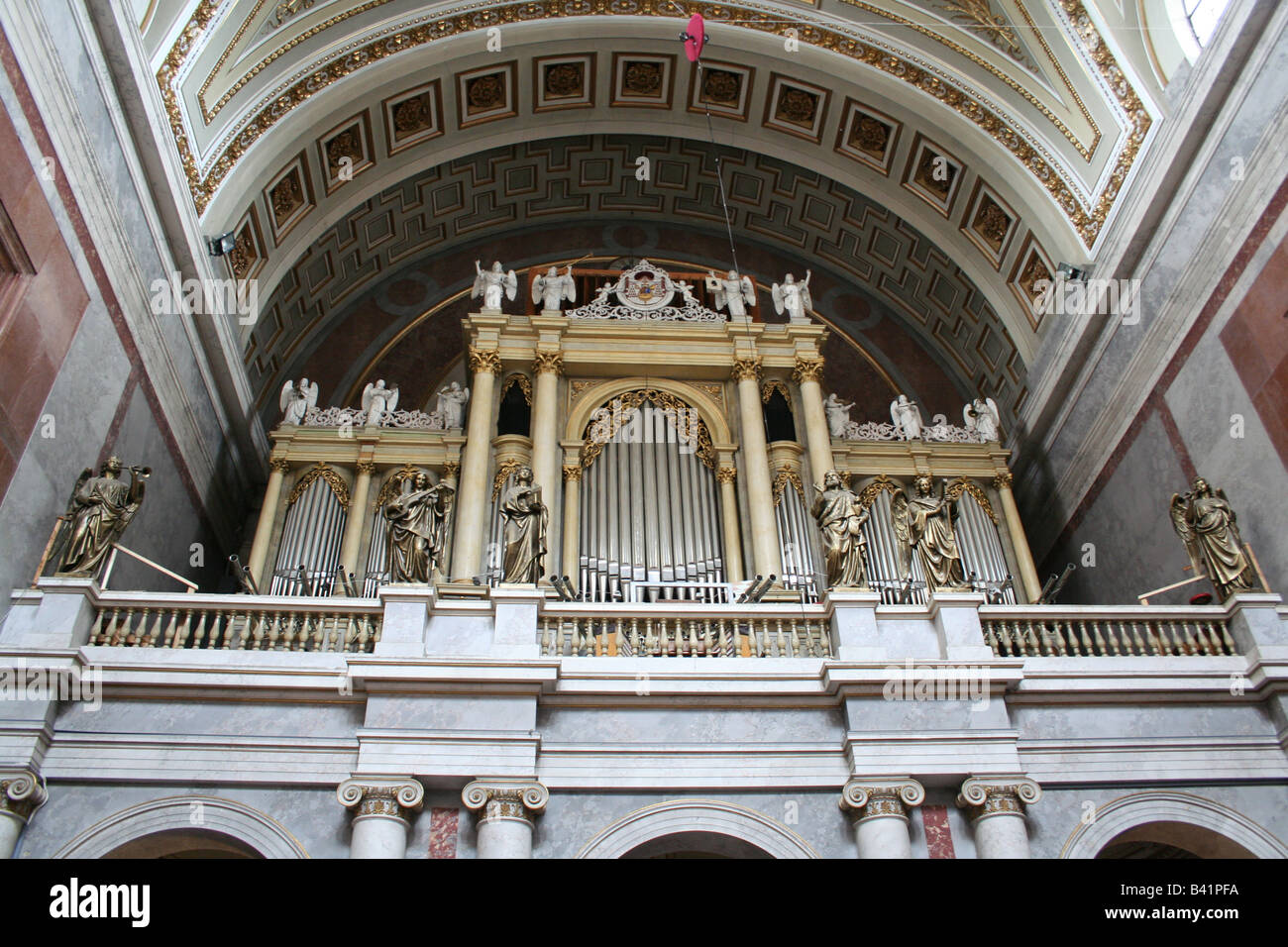 Organ in the temple Stock Photo - Alamy