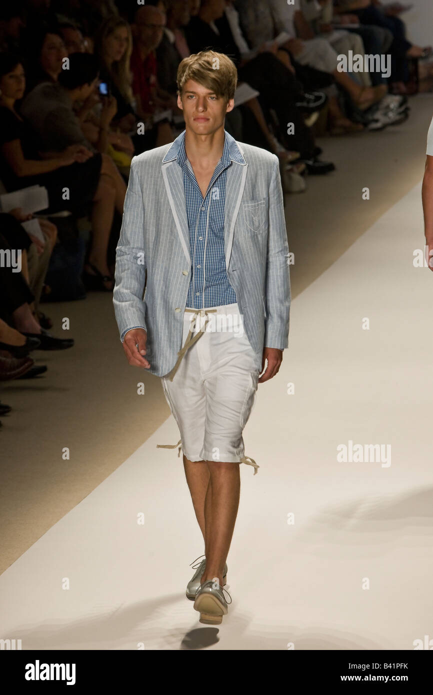 Perry Ellis presents Spring & Summer 2009 Mens ready to wear collection ...