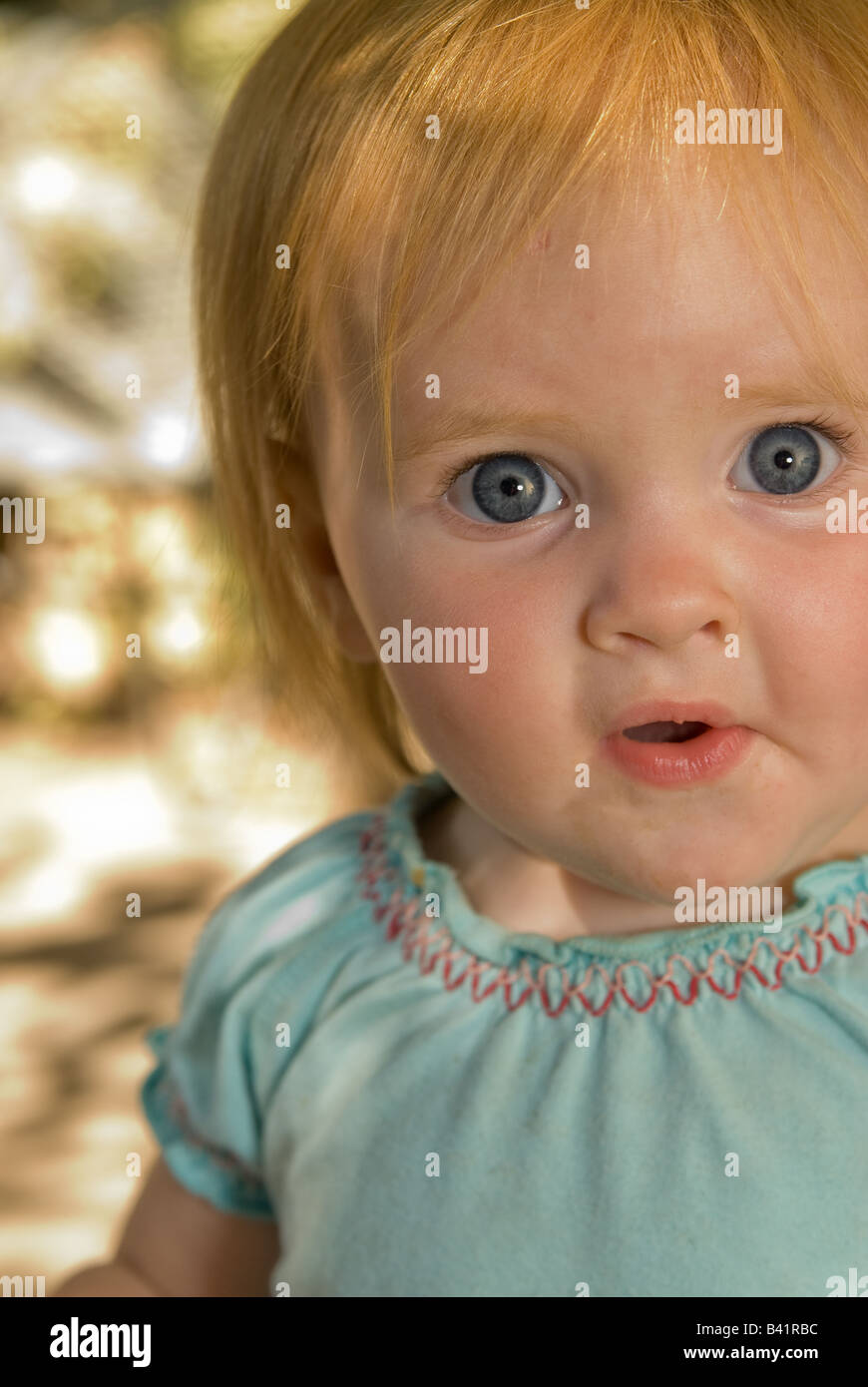 little girl questioning Stock Photo - Alamy
