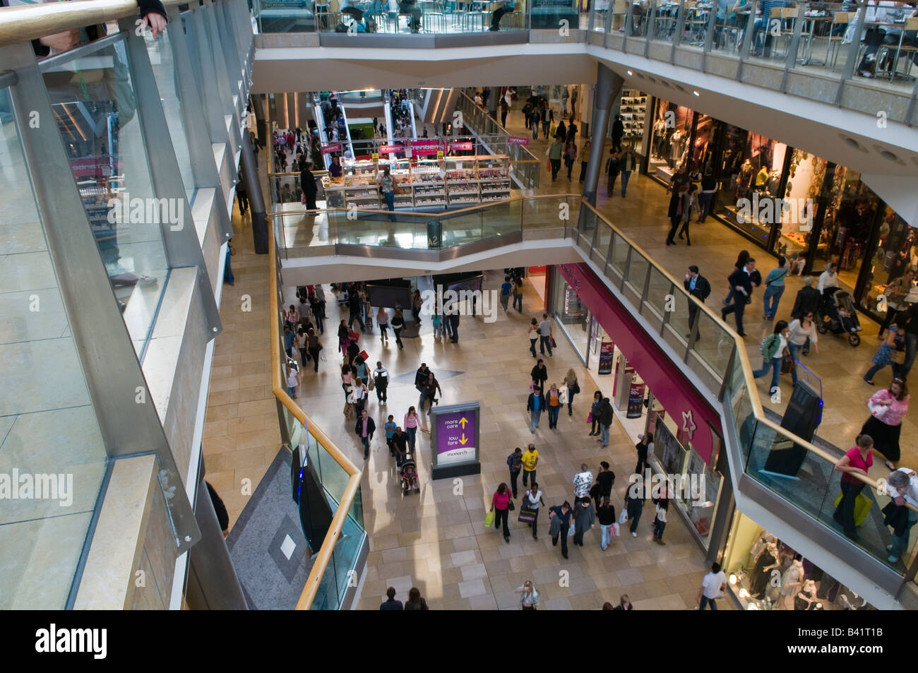 Shopping Mall Birminham 2008 Stock Photo - Alamy