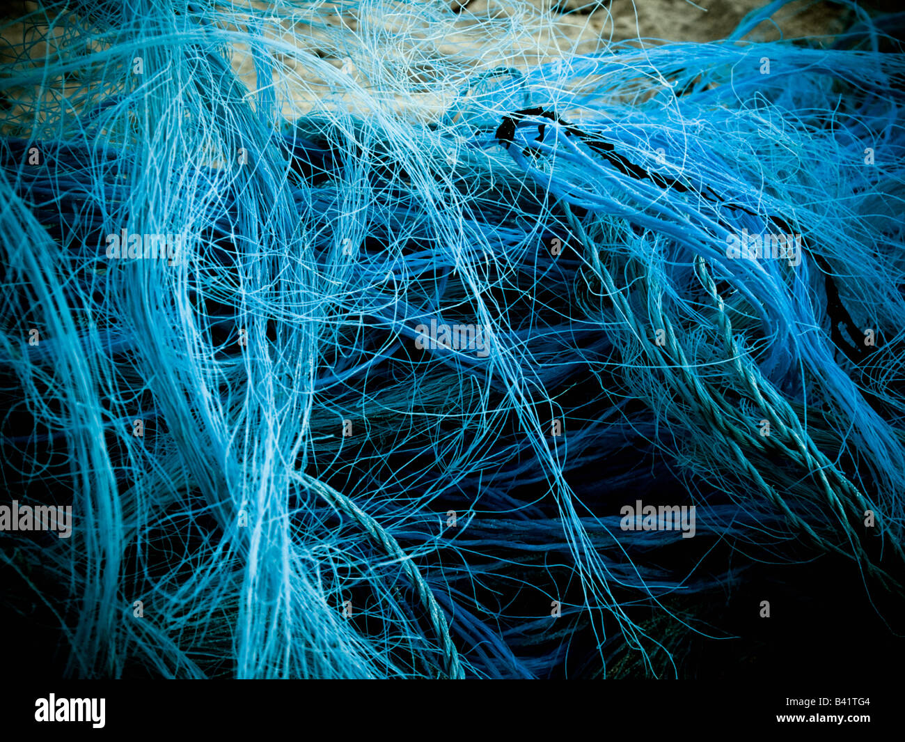 Environmental pollution fishing nets hi-res stock photography and ...