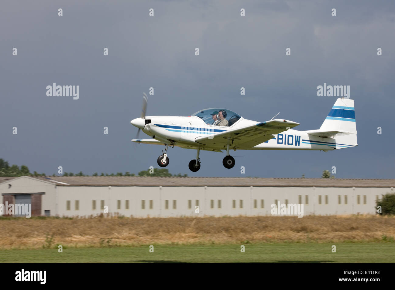 Slingsby firefly two seat aircraft hi-res stock photography and images ...