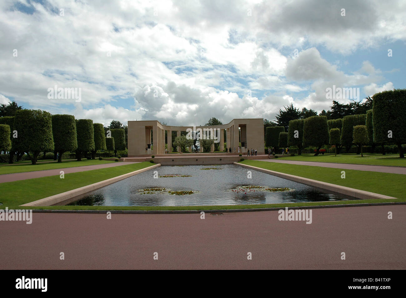 The Normandy American Cemetery and Memorial Stock Photo - Alamy