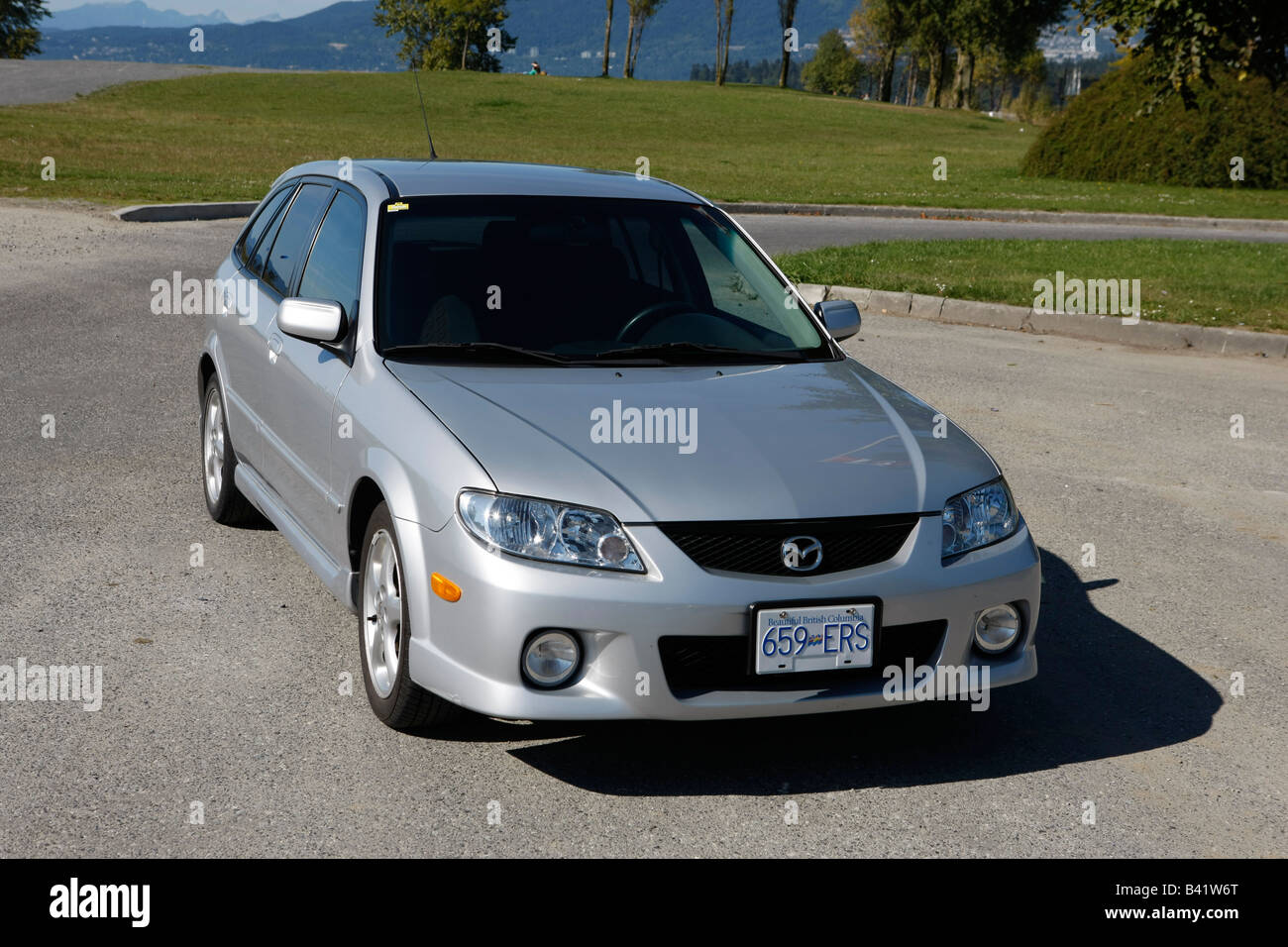 mazda protoge 5 Stock Photo - Alamy