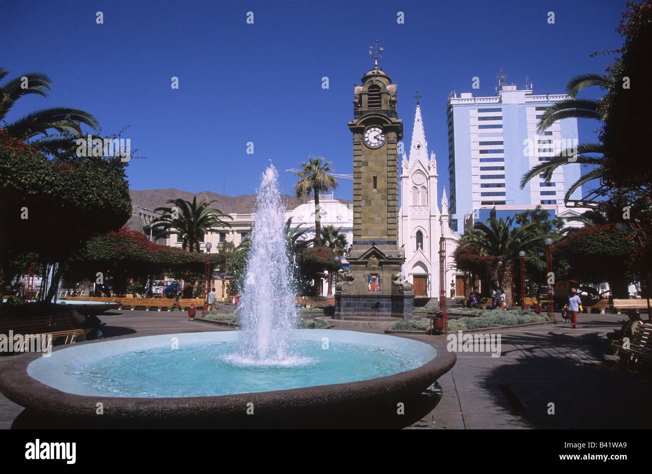 Antofagasta and plaza colon and chile hi-res stock photography and ...