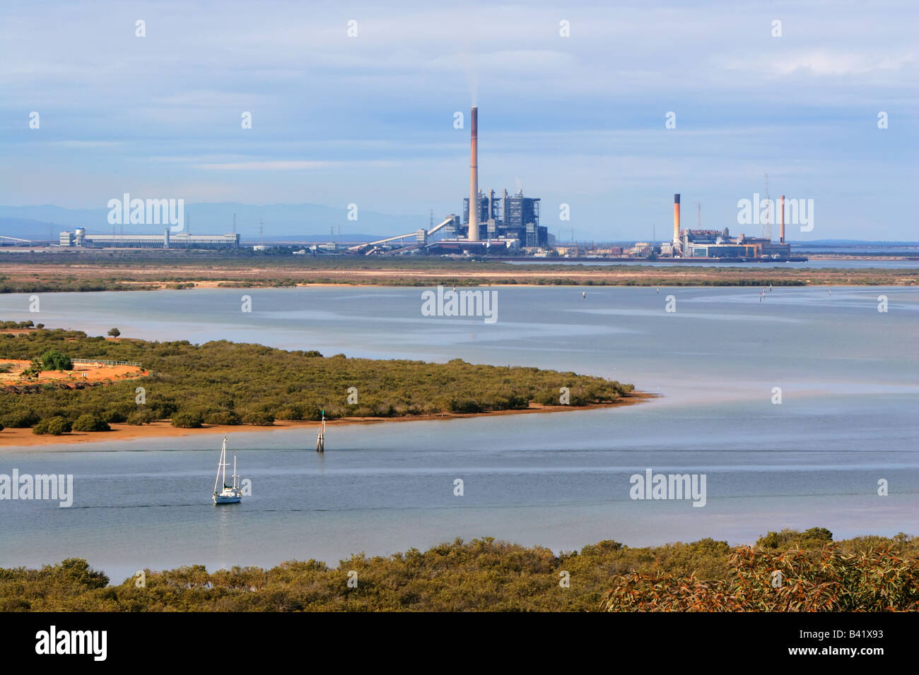 Port Augusta Power Station Stock Photo - Alamy