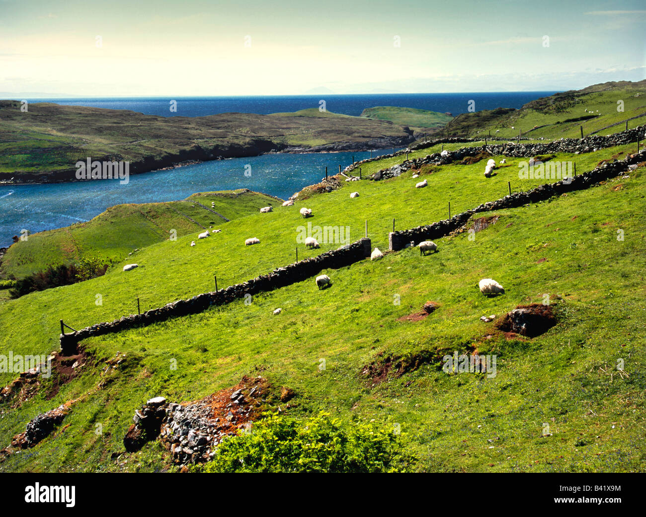 Killary Bay Landscape, Connemara, Ireland, Europe Stock Photo - Alamy