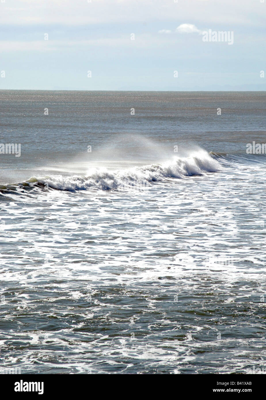 wind swept wave Stock Photo - Alamy