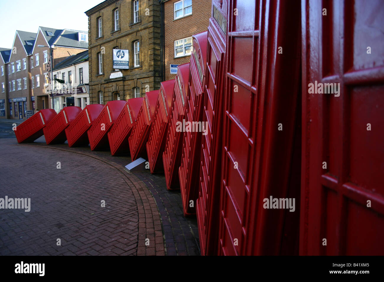 Unusual phone boxes hi-res stock photography and images - Alamy