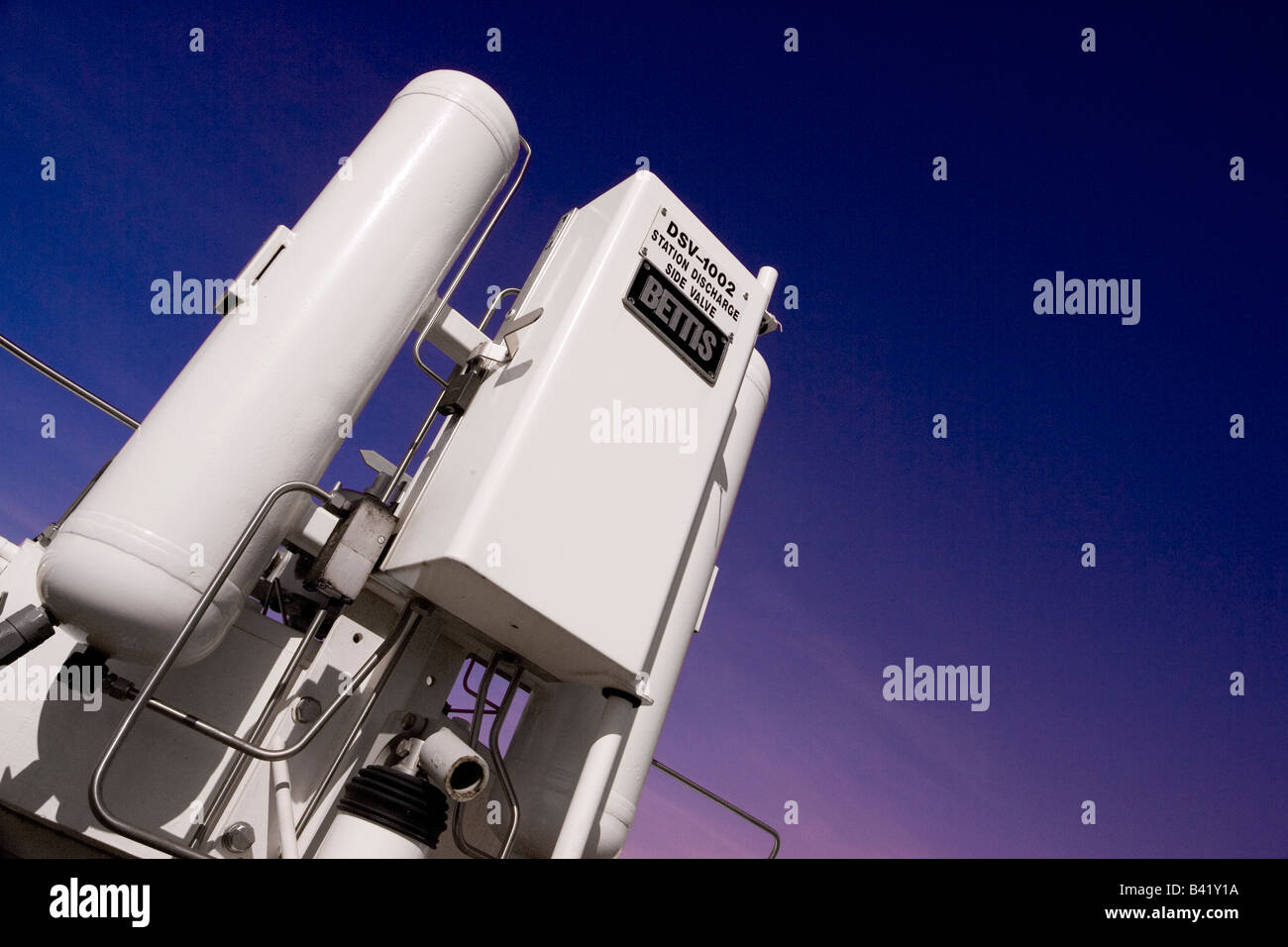 A gas pipeline and control box Stock Photo - Alamy