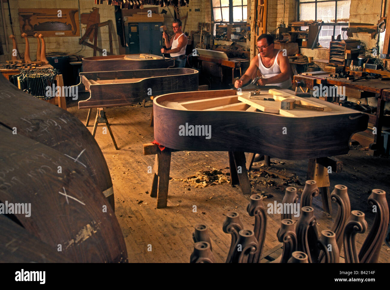 Steinway piano factory hi-res stock photography and images - Alamy
