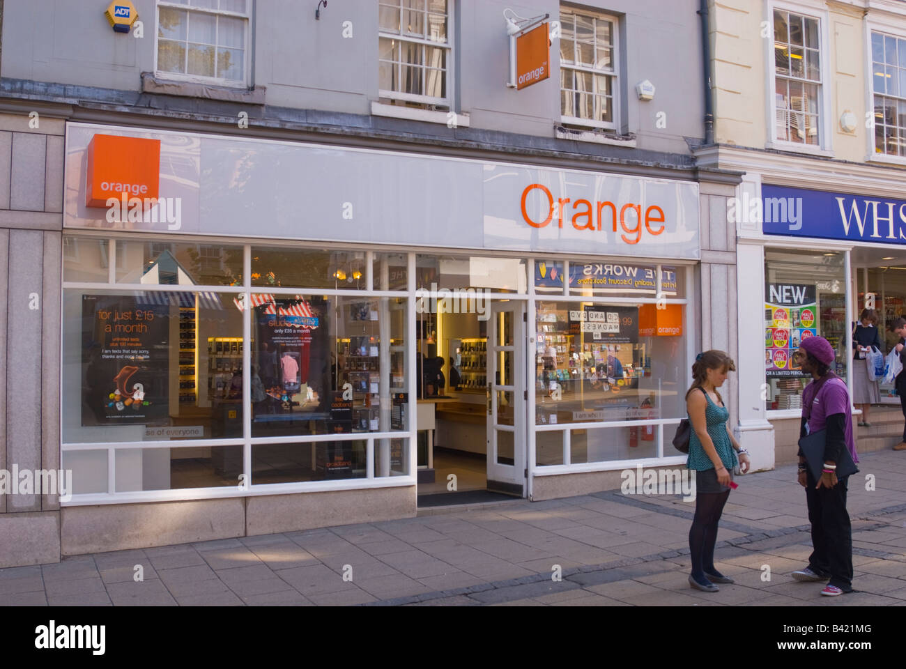 Orange mobile phone shop in Norwich,Norfolk,Uk Stock Photo - Alamy