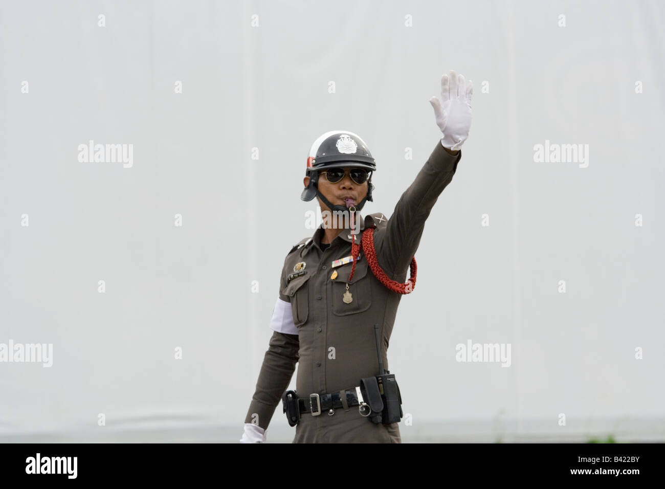 Thailand police hi-res stock photography and images - Alamy