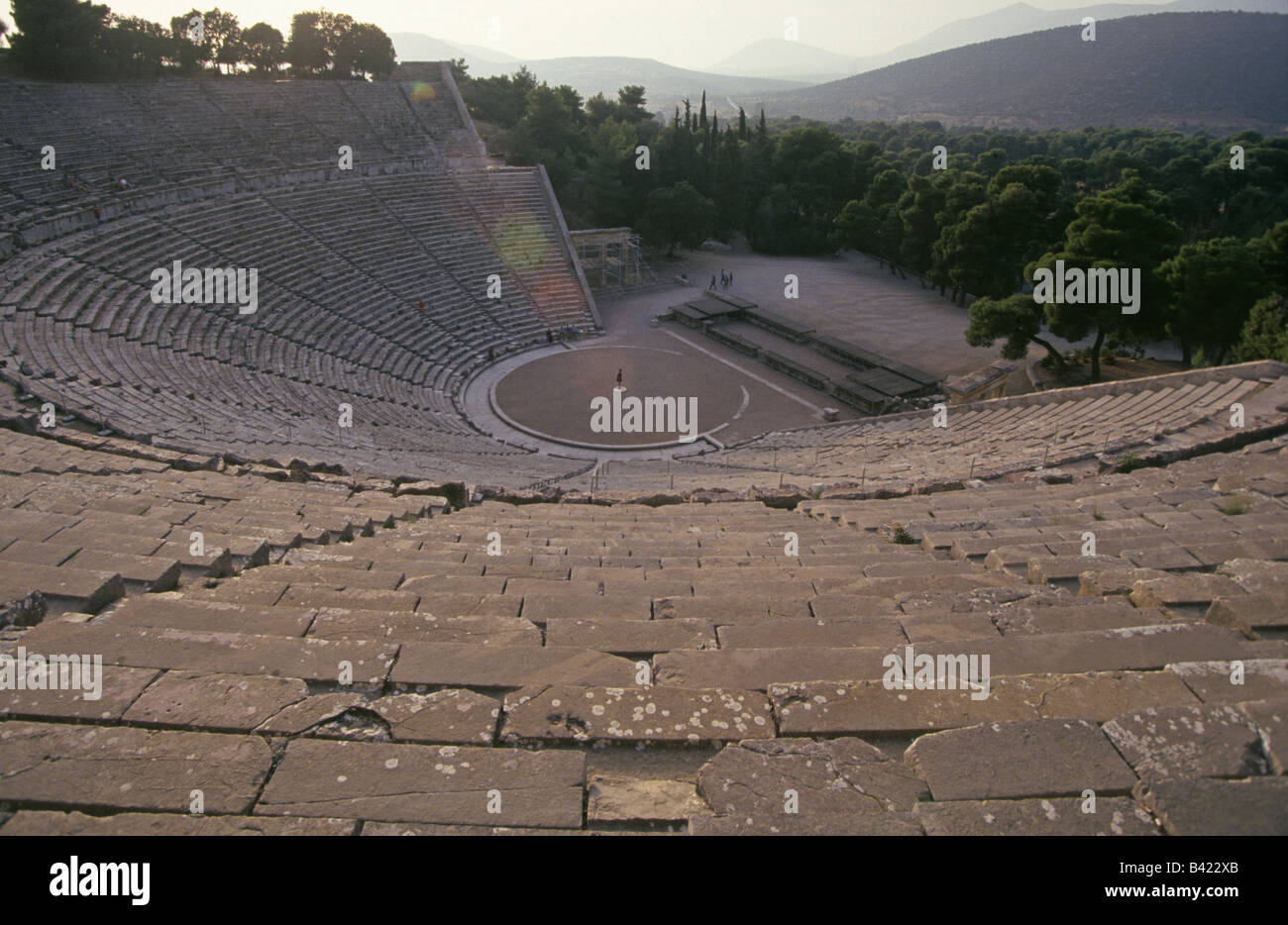 Epidaurus amphitheater hi-res stock photography and images - Alamy