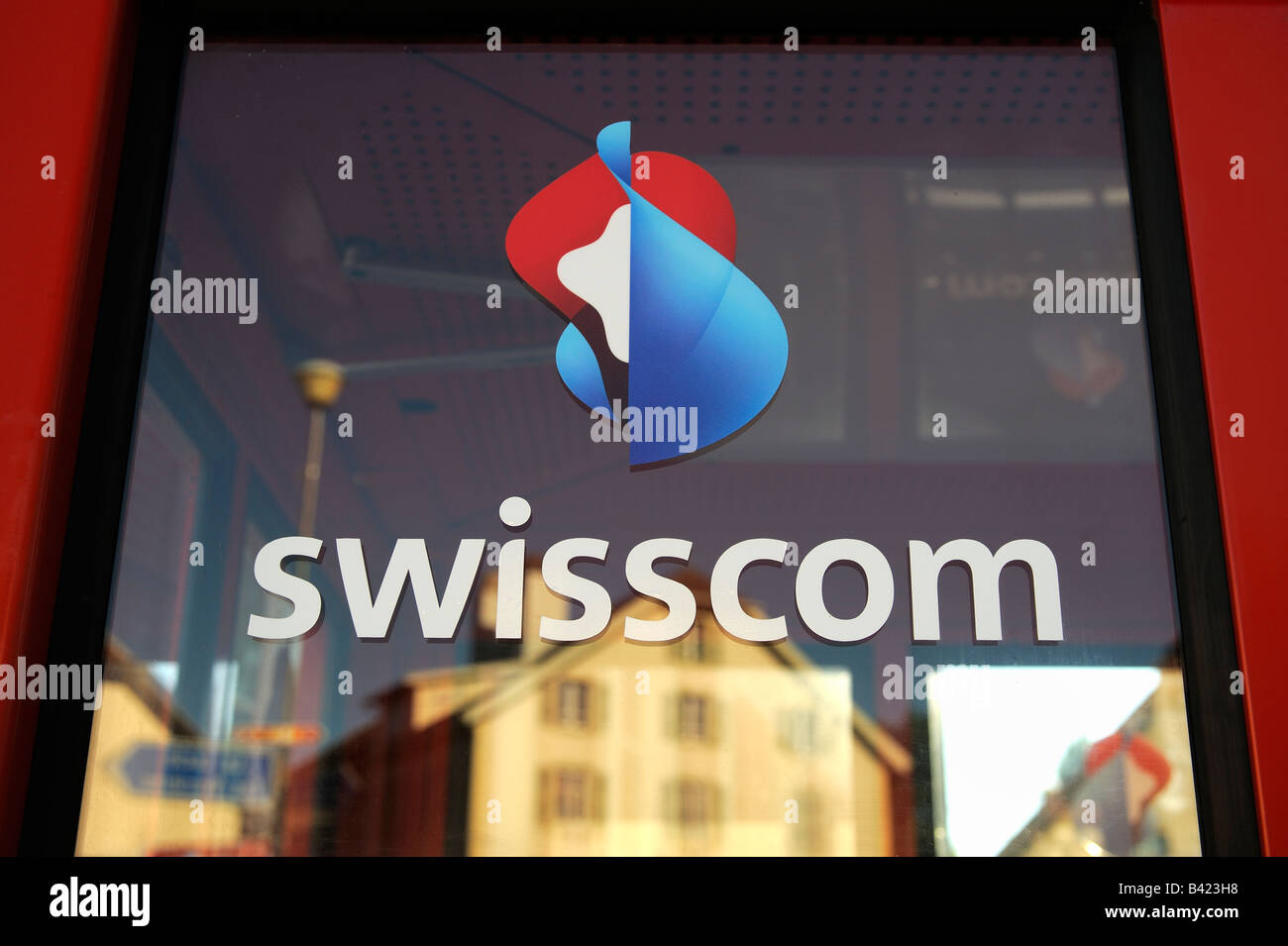 Swisscom Telephonetbooth in La Brevine, Switzerland Stock Photo - Alamy