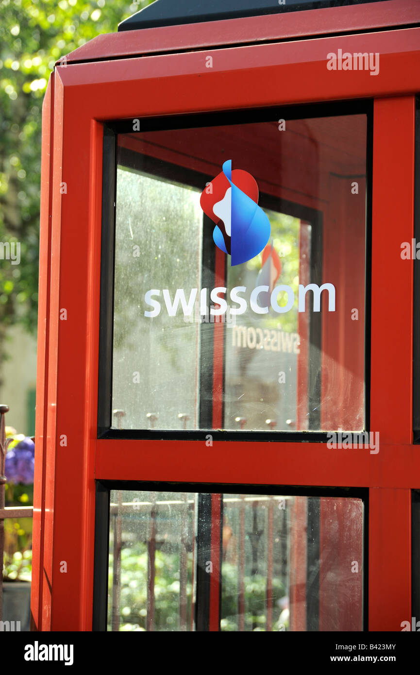 Telefonzelle schweiz hi-res stock photography and images - Alamy