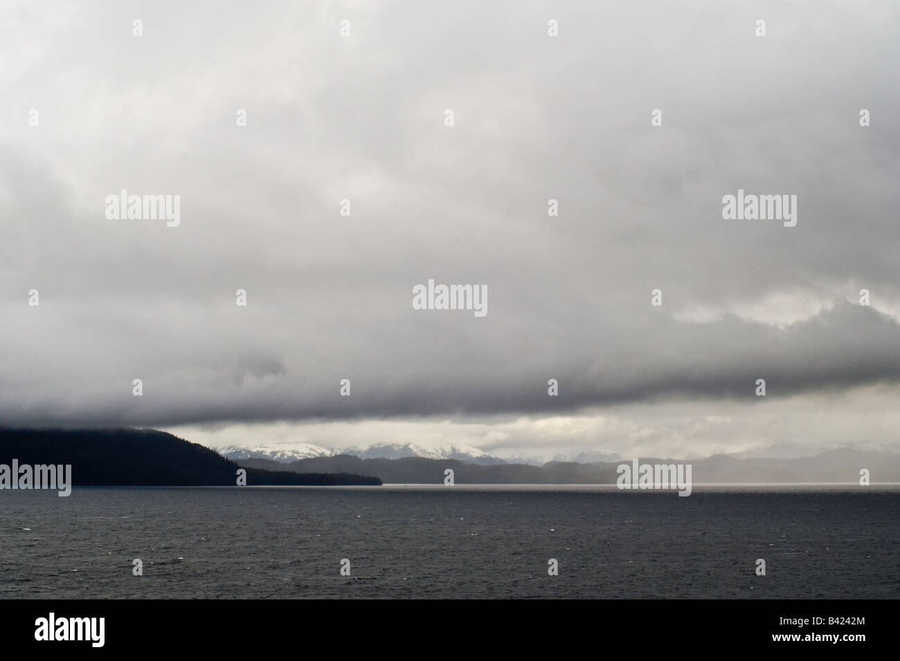Inside Passage Ketchikan to Juneau Stock Photo - Alamy