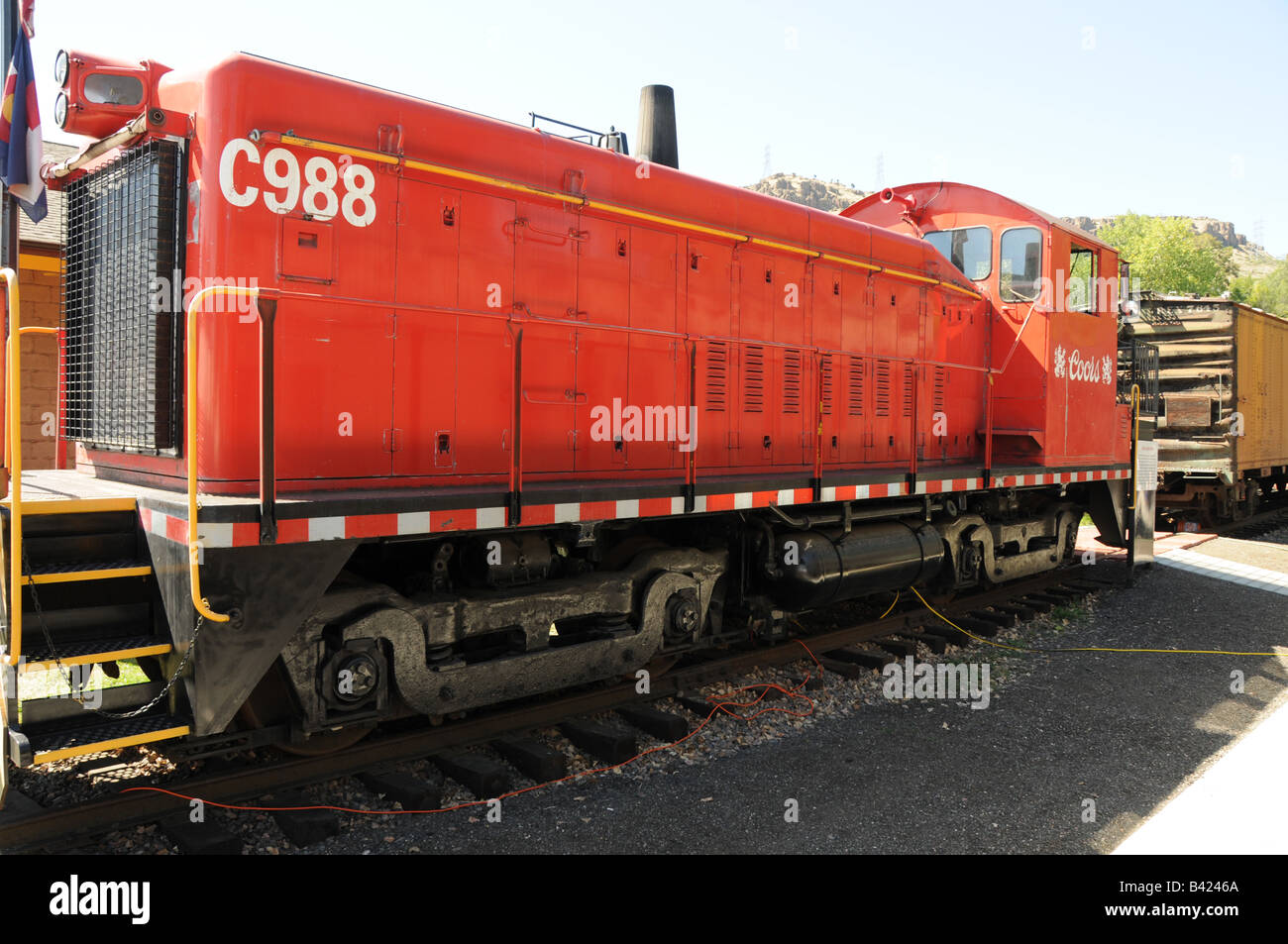 Coors switcher sw8 diesel electric chicago hi-res stock photography and ...