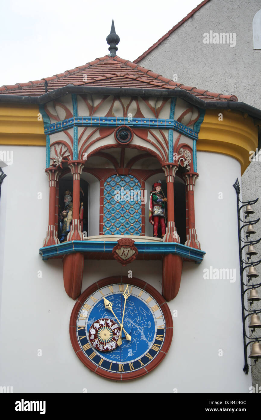 Musical clocks Hungary Stock Photo - Alamy
