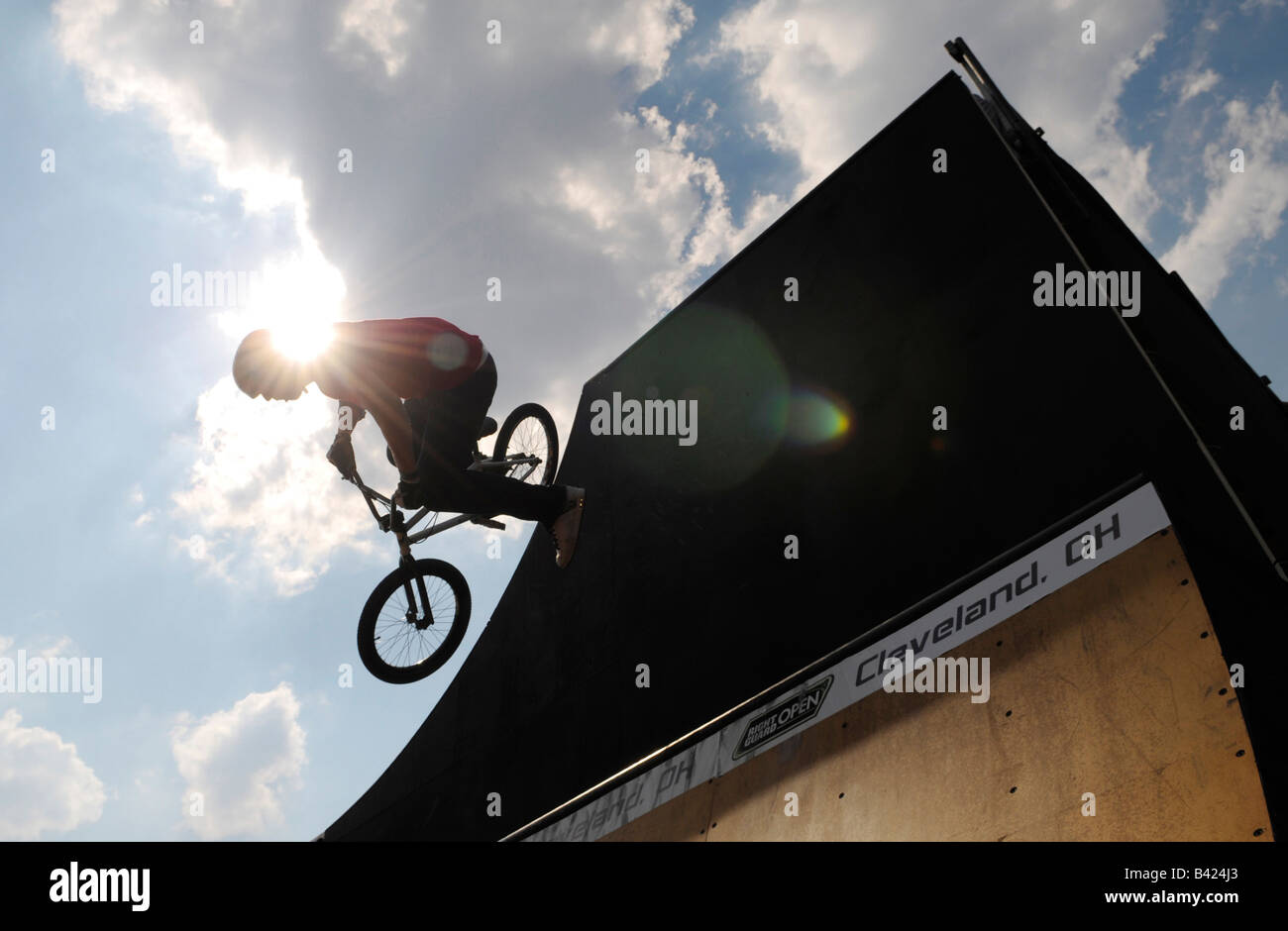 Scott Wirch competes at the AST Dew Tour Right Guard Open BMX Park ...