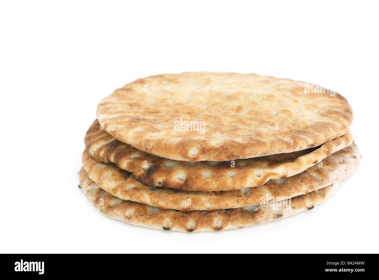 Pita isolated on white hi-res stock photography and images - Alamy