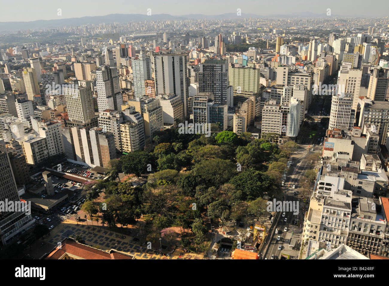 Republic Square in downtown Sao Paulo Brazil Stock Photo - Alamy