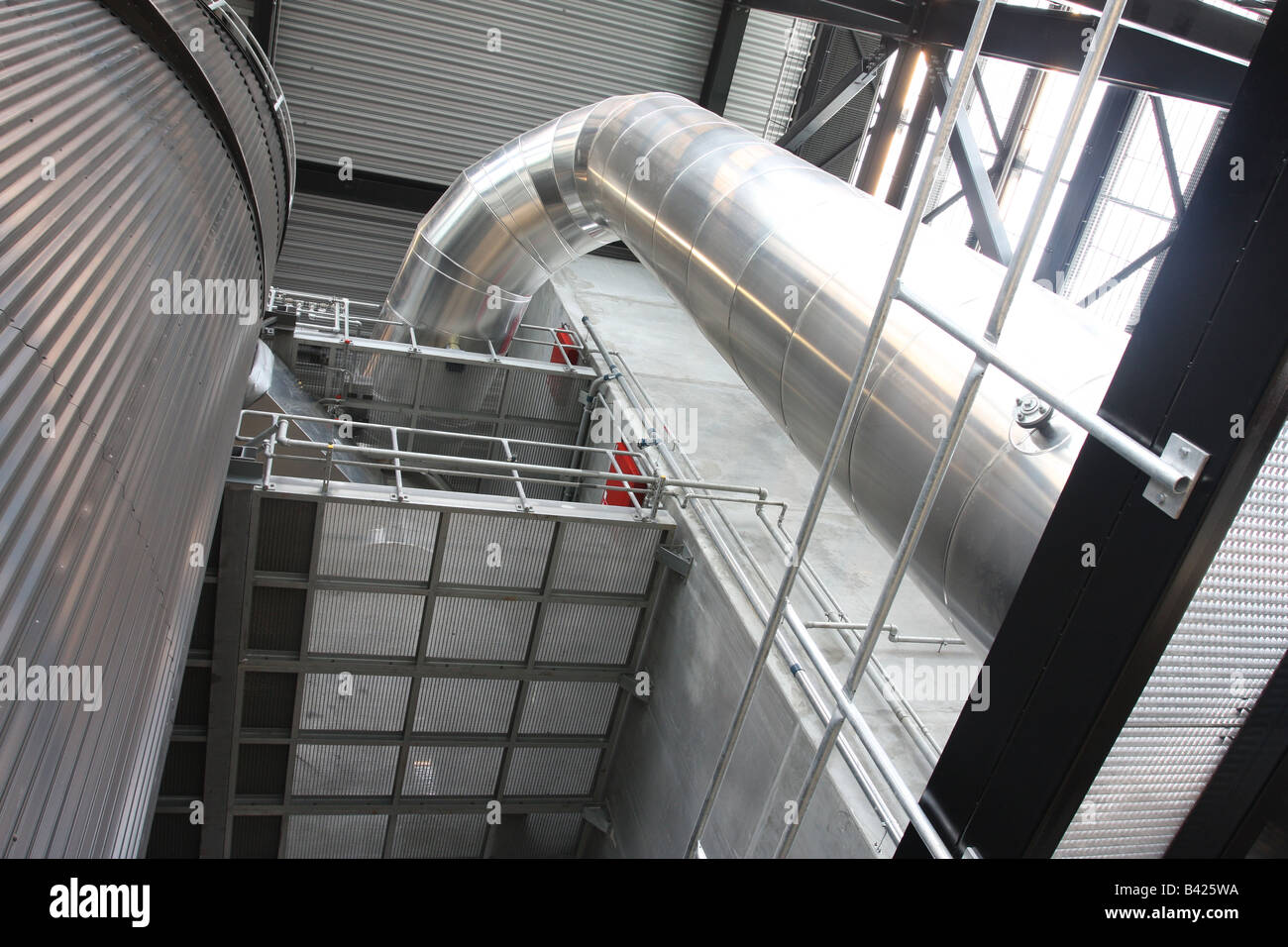 Waste incinerator energy plant in denmark in Kolding and used for ...