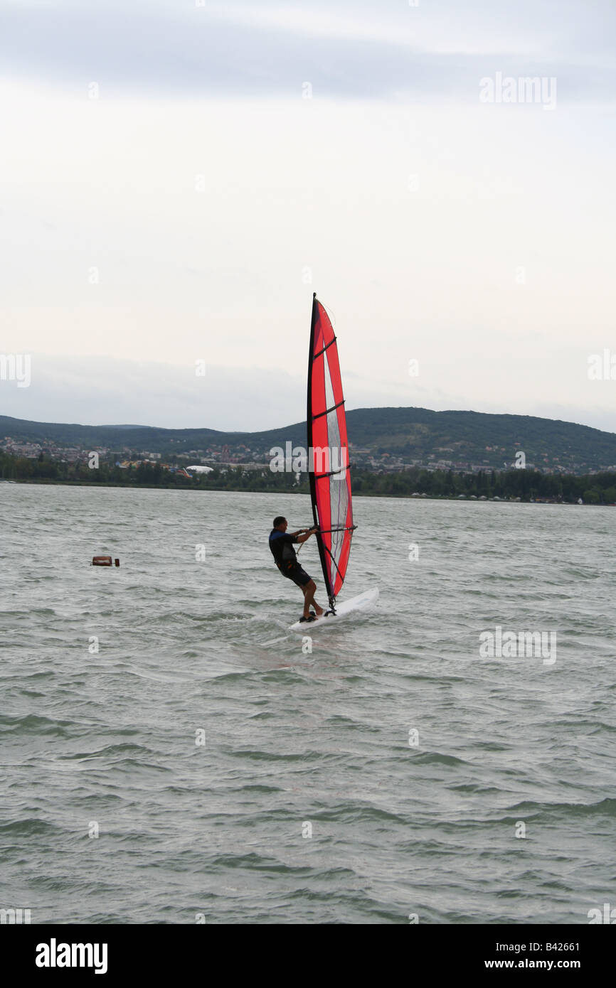 Wind Surfing sport Stock Photo - Alamy