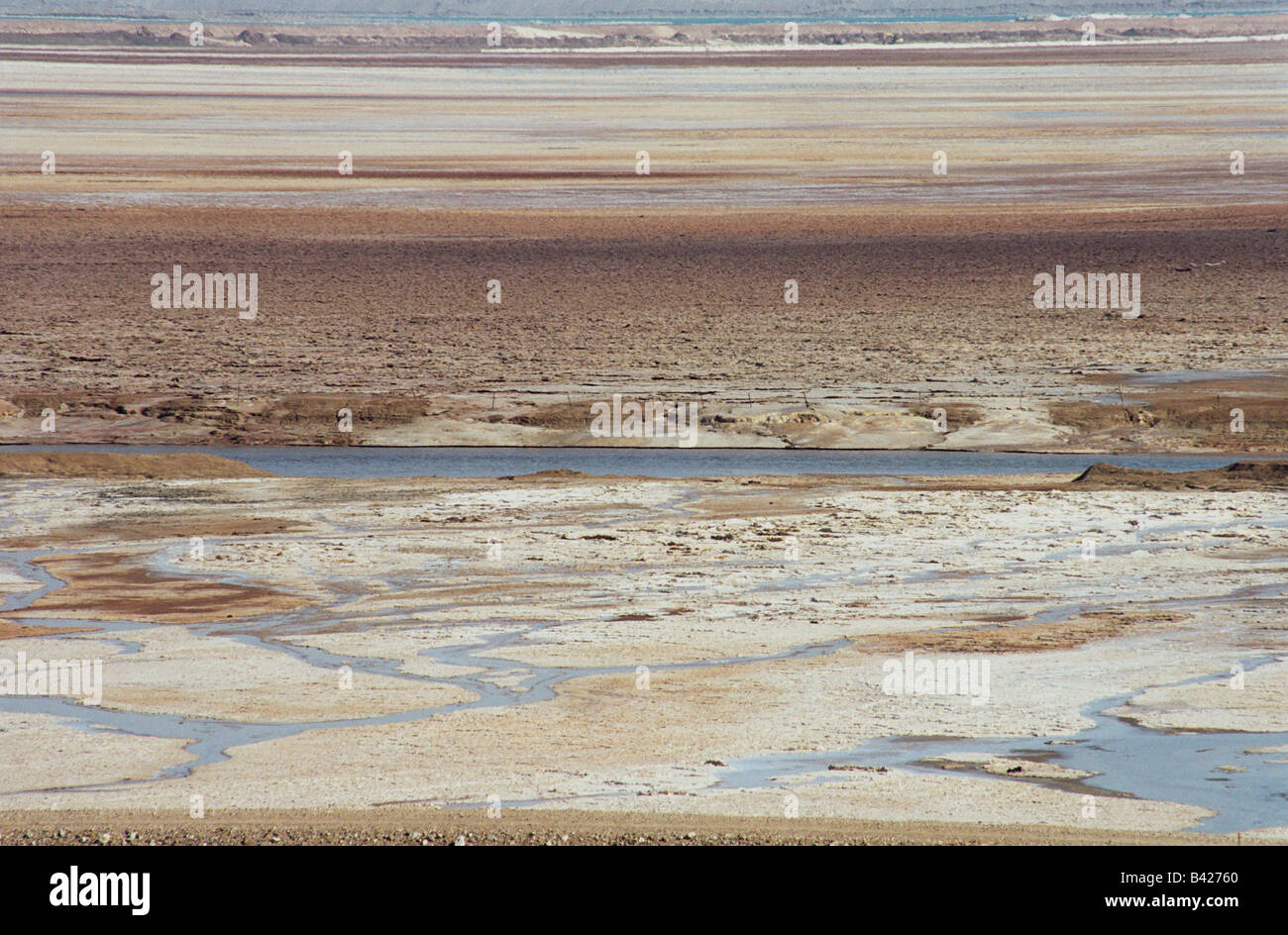The dry area of the Dead Sea, Israel Stock Photo - Alamy