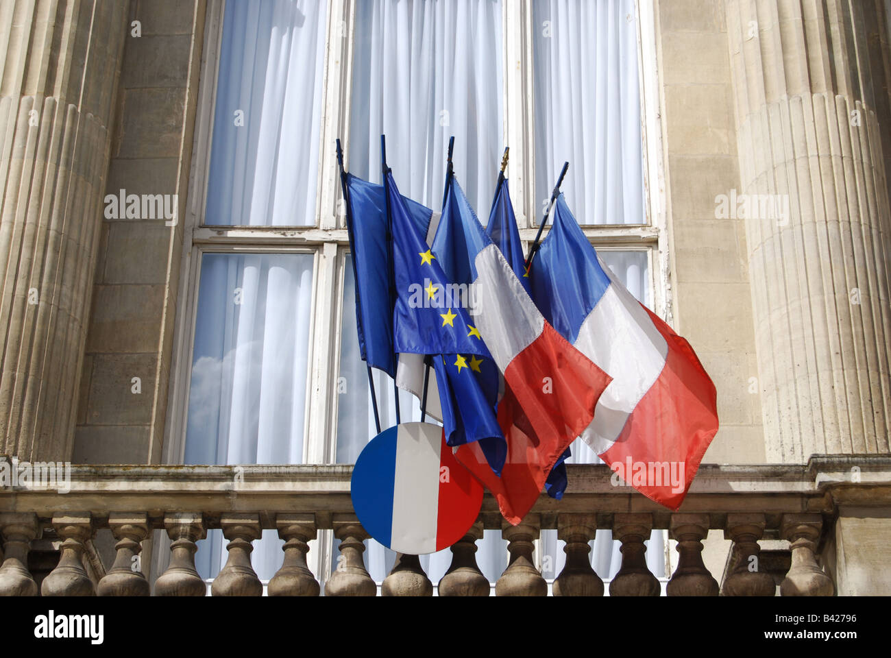 Prefecture Lille France, Place de la Republique Stock Photo - Alamy