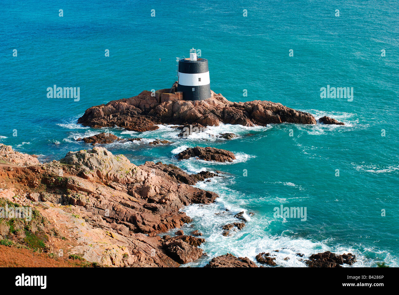 corbiere point lighthouse jersey.Britains earliest concrete lighthouse ...