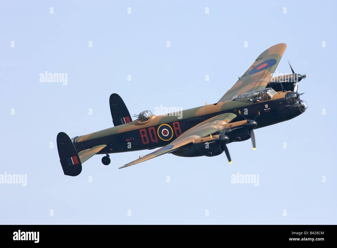 Lancaster bomber flight hi-res stock photography and images - Alamy
