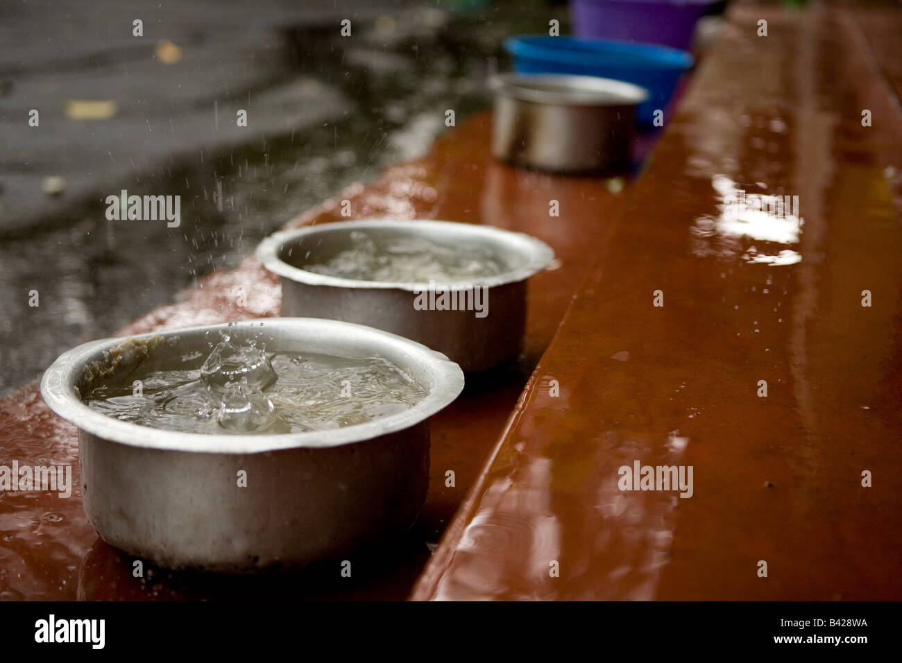 Collecting rain water africa hi-res stock photography and images - Alamy