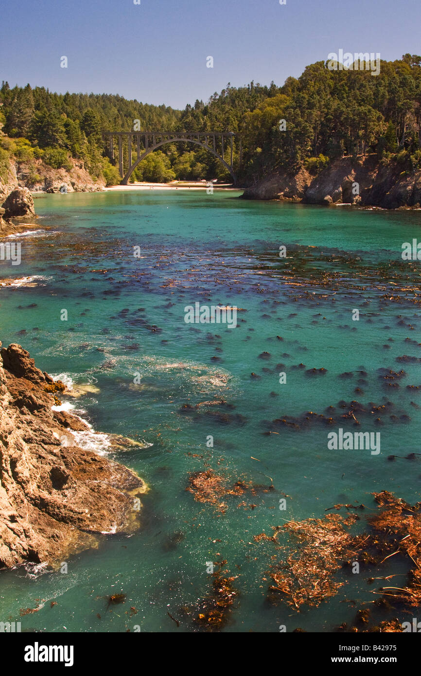 Russian Gulch State Park Stock Photo - Alamy