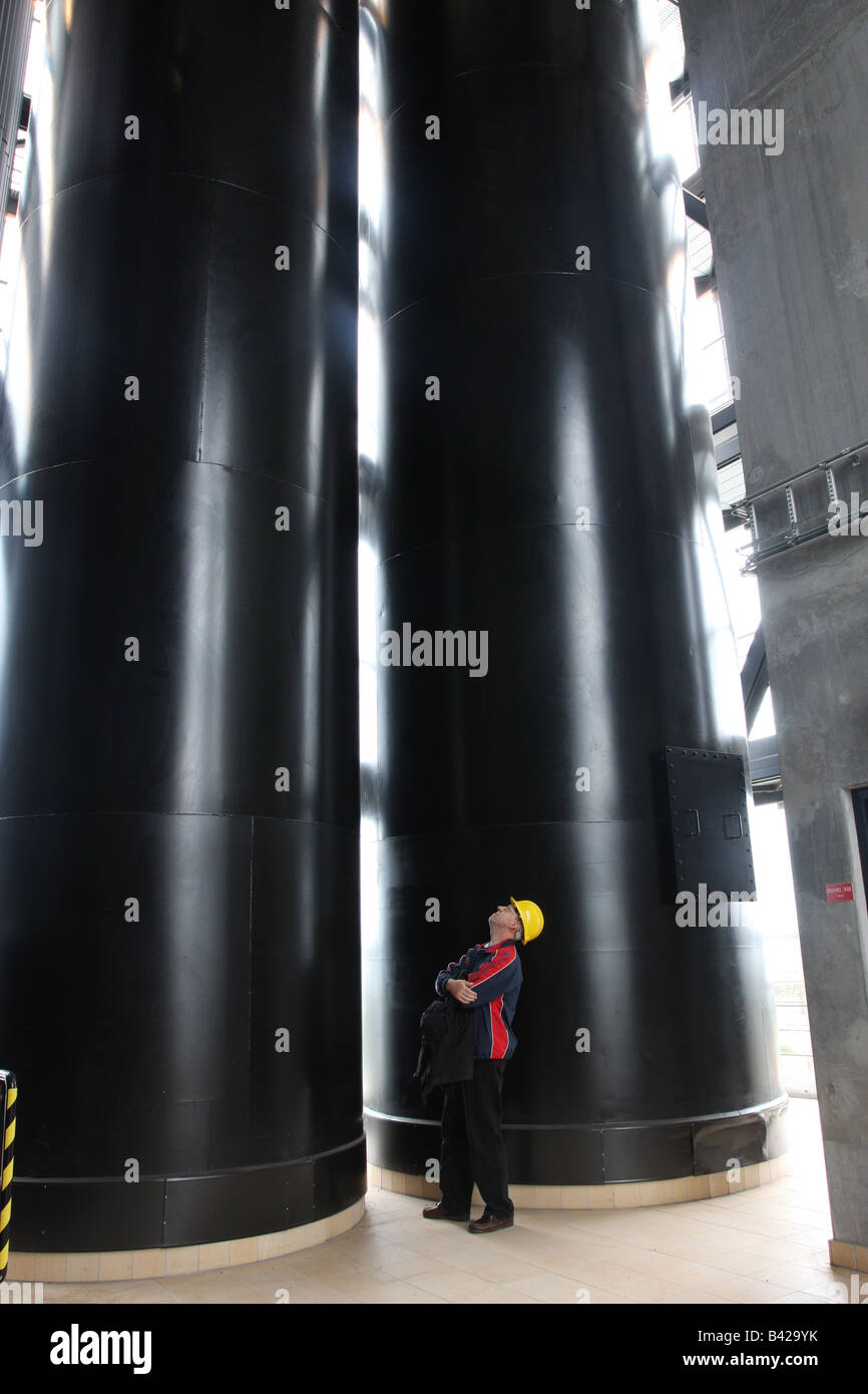 Waste incinerator energy plant in denmark in Kolding and used for ...