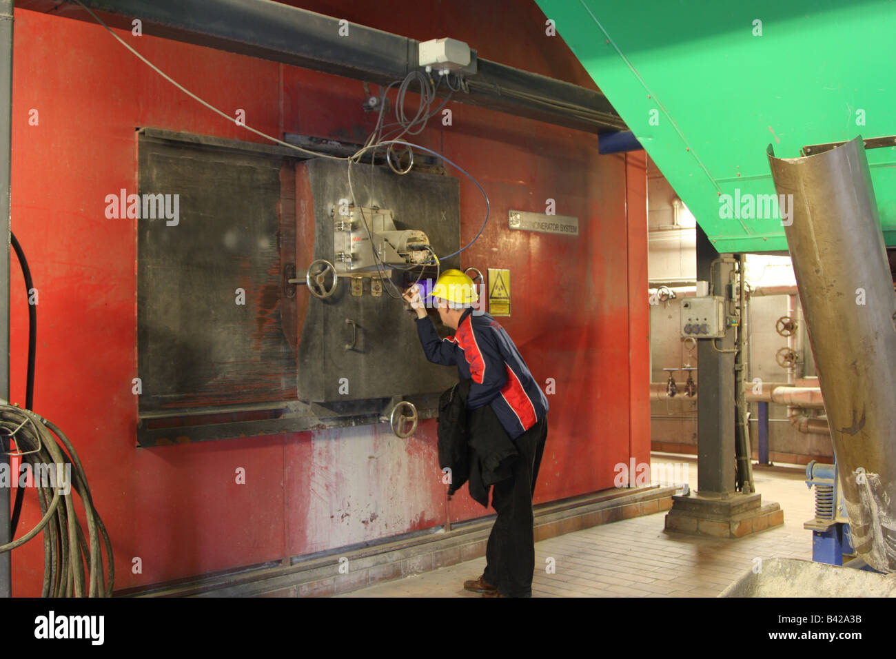Waste incinerator energy plant in denmark in Kolding and used for ...