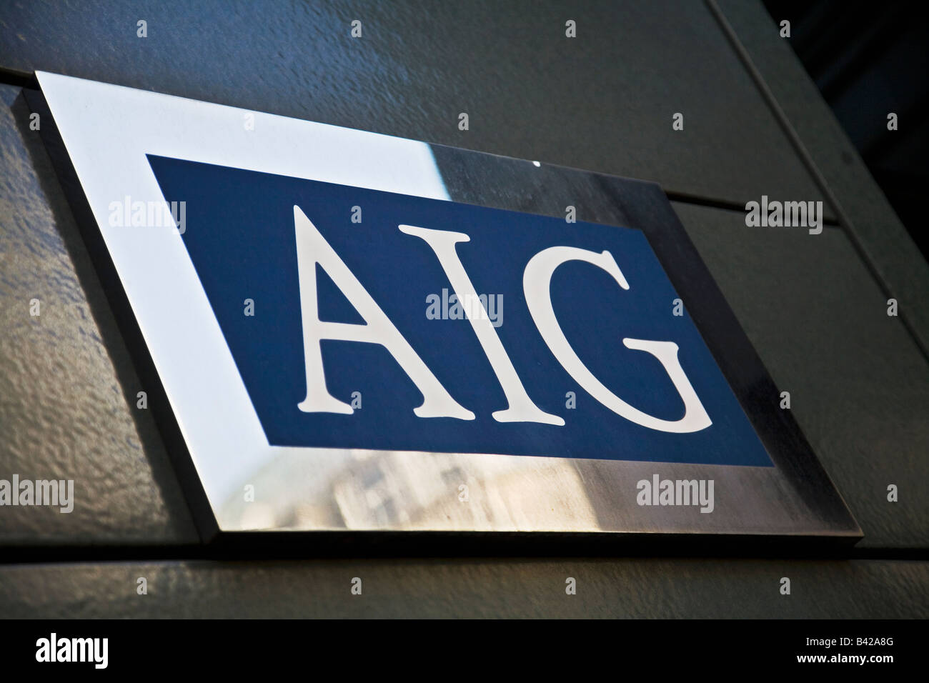 AIG American International Group building on Fenchurch Street London ...
