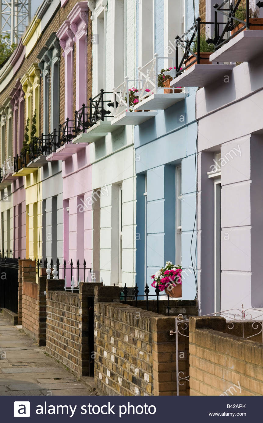 Victorian Terrace Houses Stock Photos & Victorian Terrace Houses Stock ...