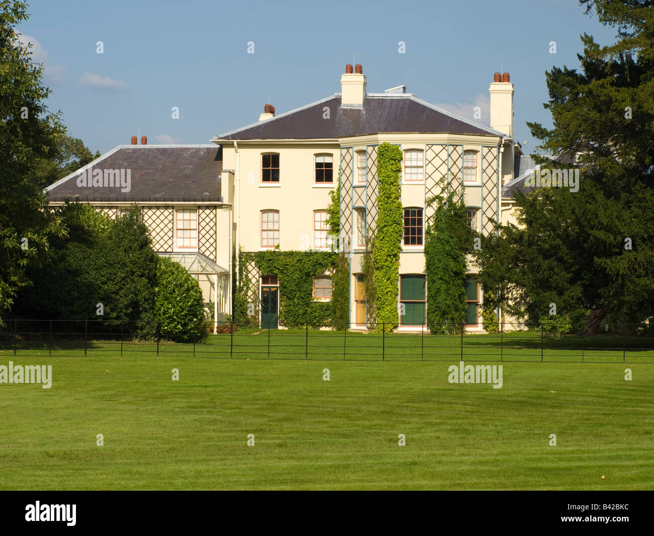 Down House home of Charles Darwin newly painted Downe Bromley London UK ...