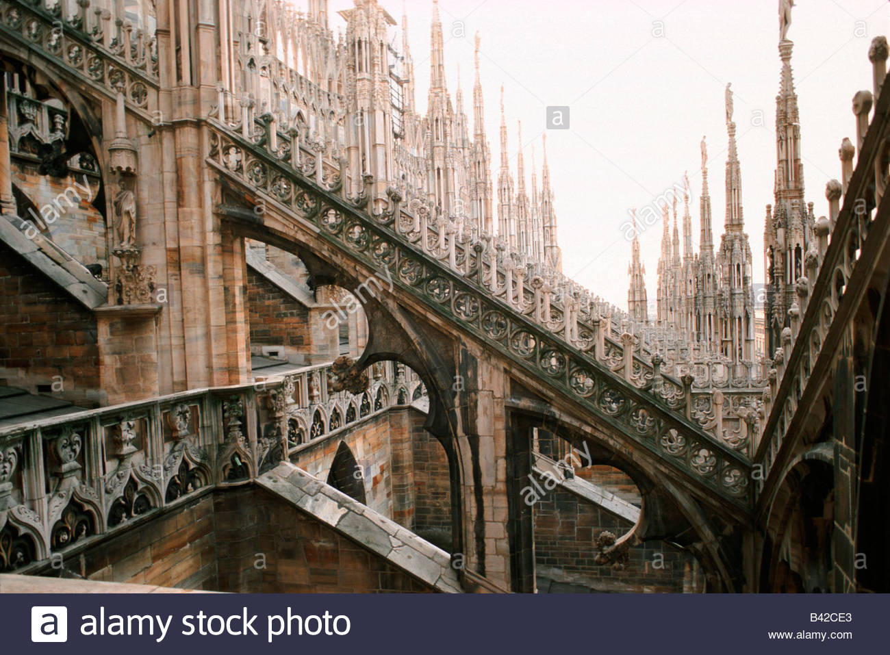Spires And Flying Buttresses High Resolution Stock Photography and ...